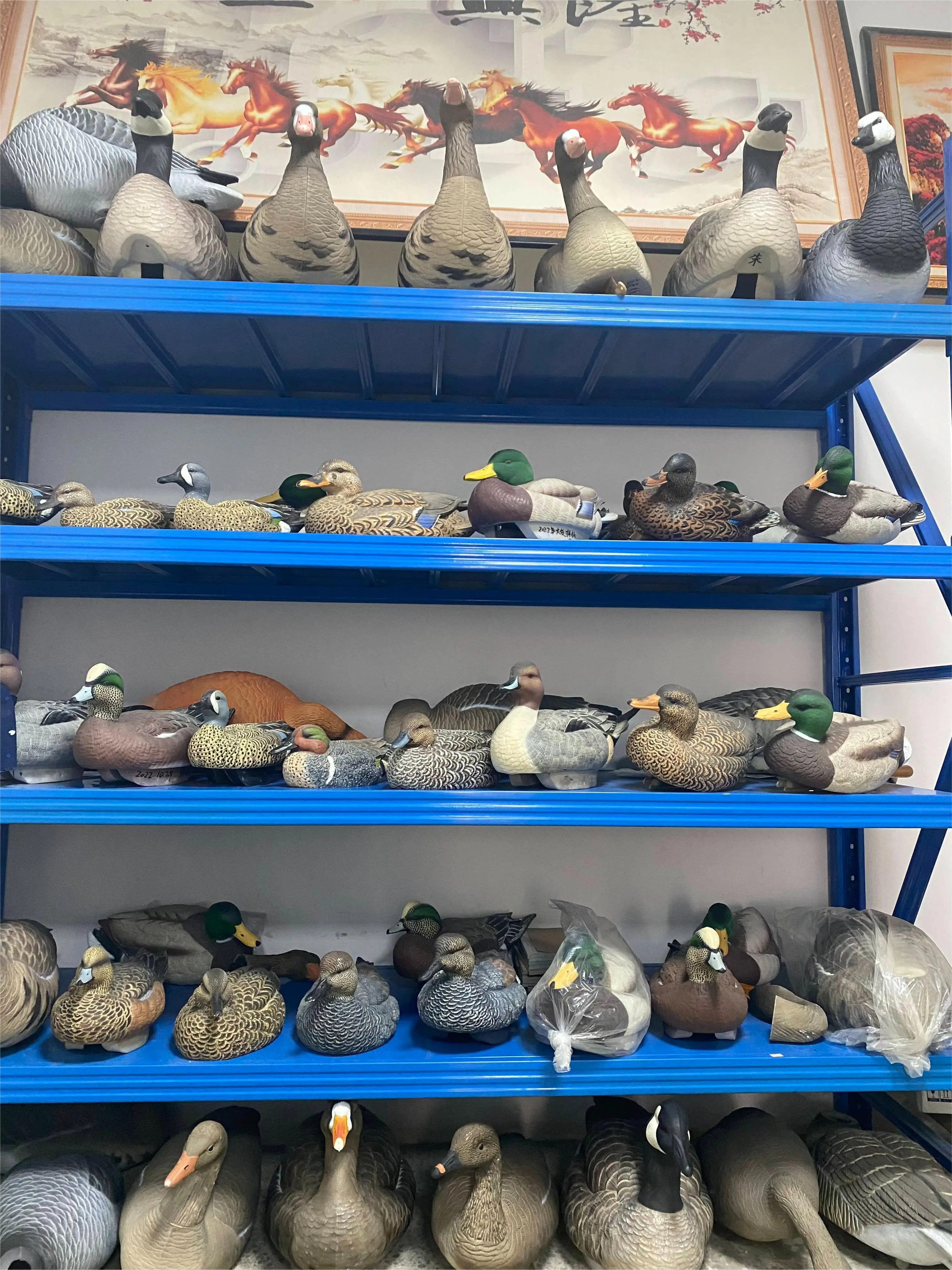 Hunting Decoy Molds - Silhouette Inflatable Floating Goose Decoys