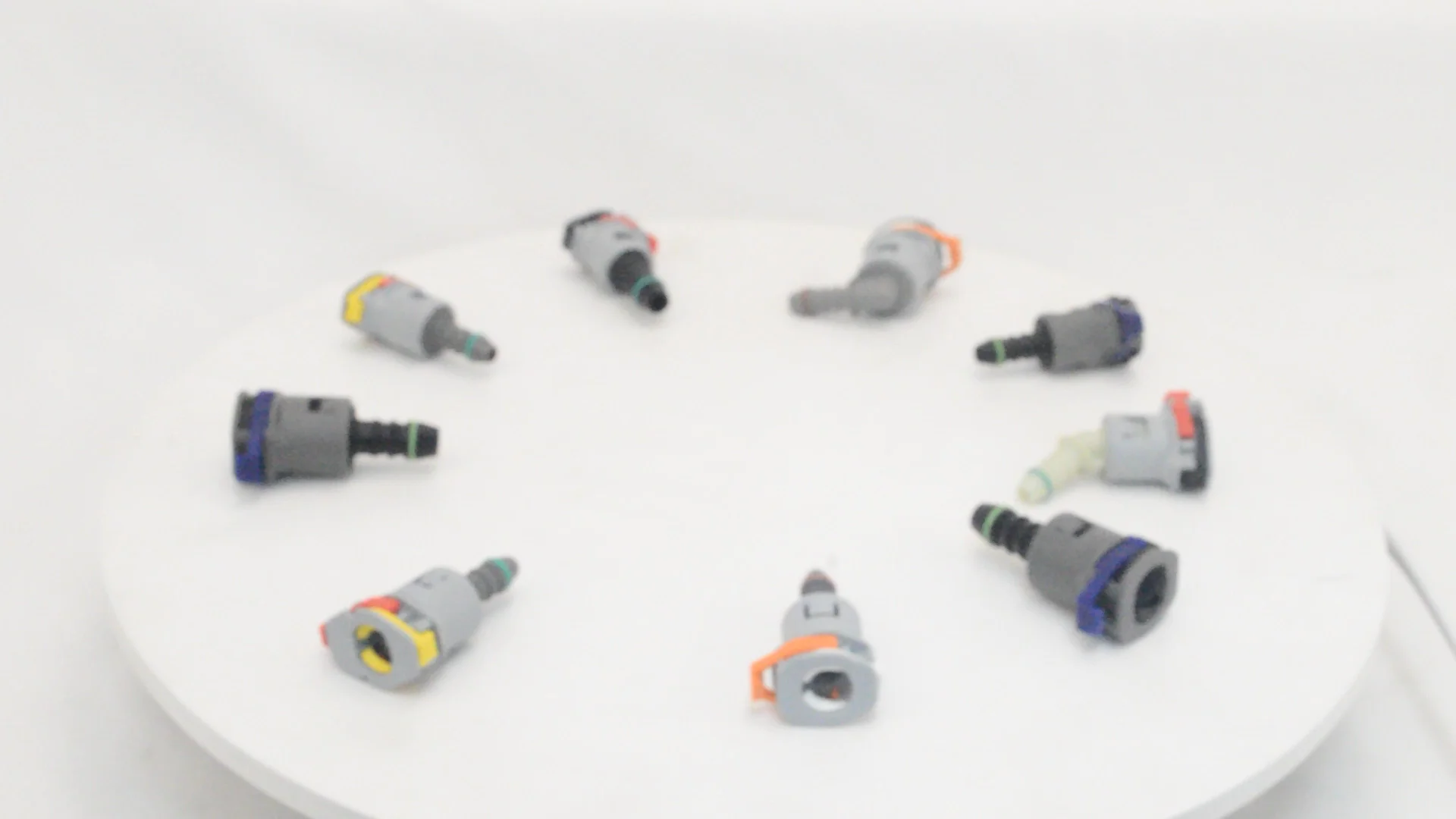 9.49 Mm Sae J2044 Standard 3/8" Fuel Line Quick Connectors Nylon Fuel ...