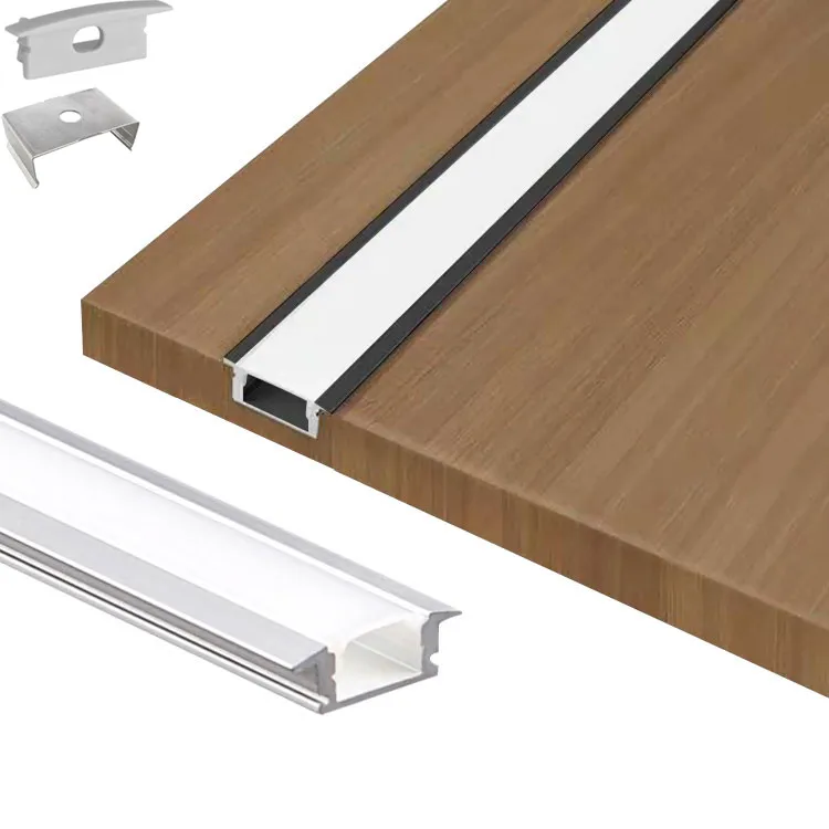 Hot Sale T Slot Led Channel Track Recessed Mounted Aluminium Profile ...