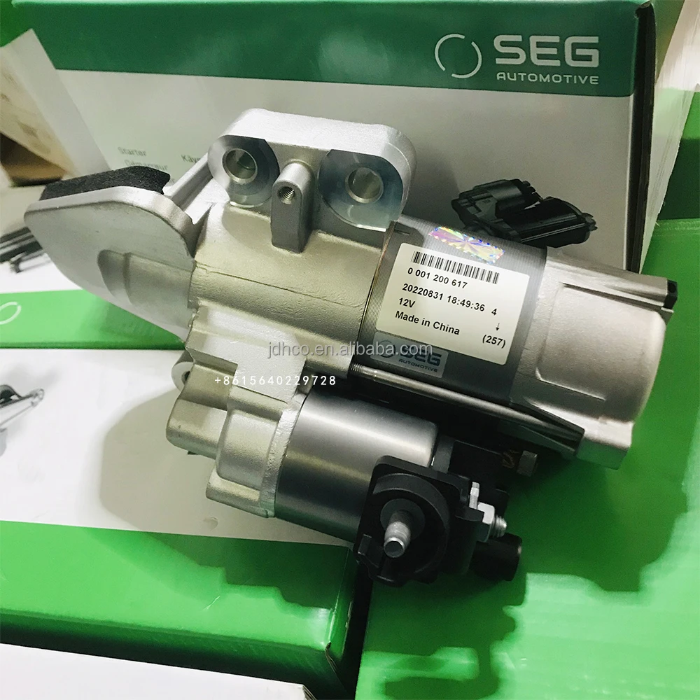 Auto Engine Car Spare Starter Motor 0001200617 for GM OPEL