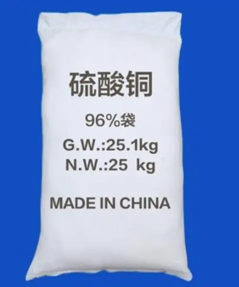 High Quality Mining Chemicals CuSO4 Copper Sulphate Blue Copper ...