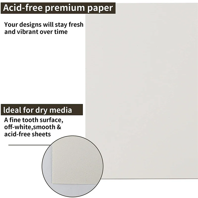 Custom 9 X 12 Inches Sketch Book - Top Spiral Bound Pad