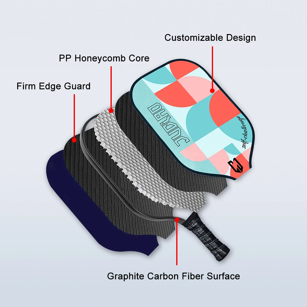 Usapa Standard Carbon Fiber Surface Pickleball Rackets Pickle Ball ...