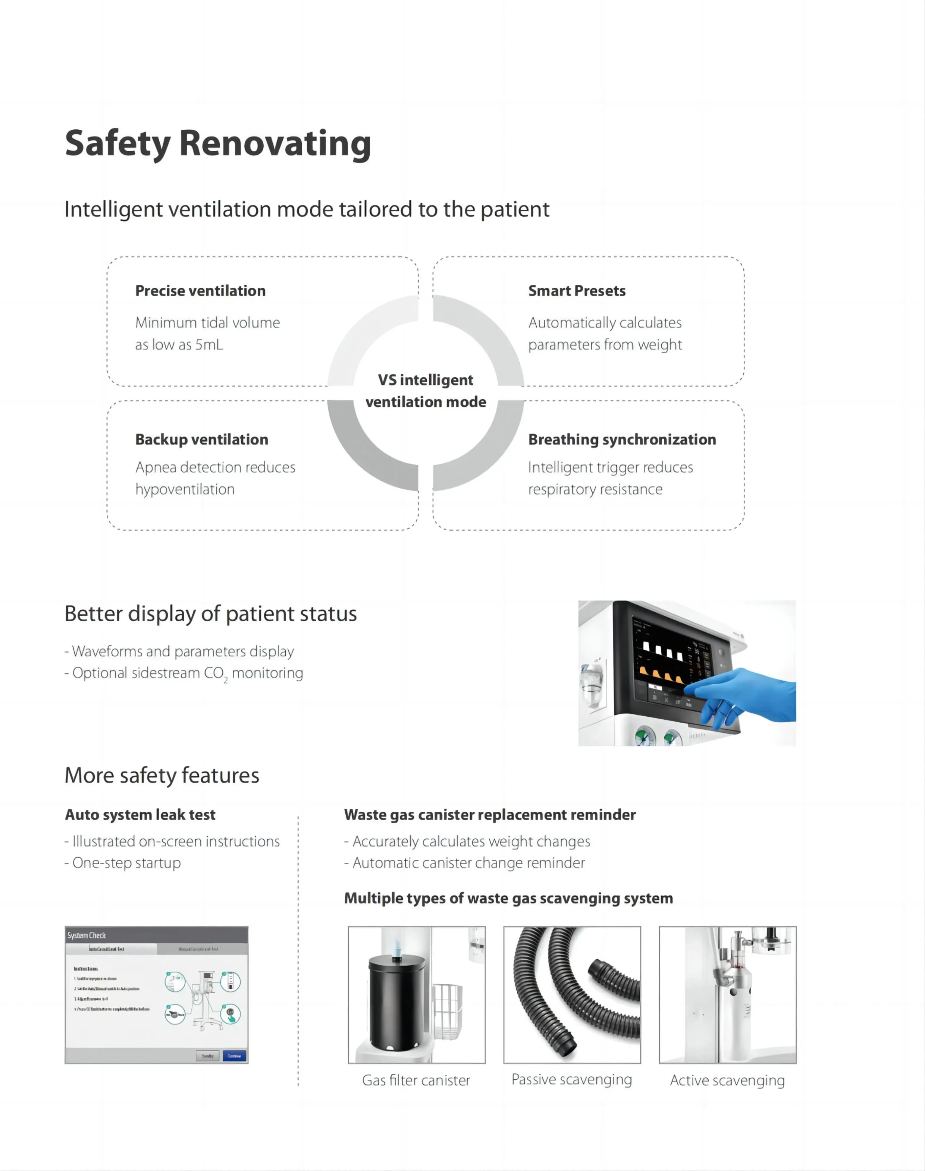 Mindray Veta 5/veta 3 Veterinary Anesthesia Machines