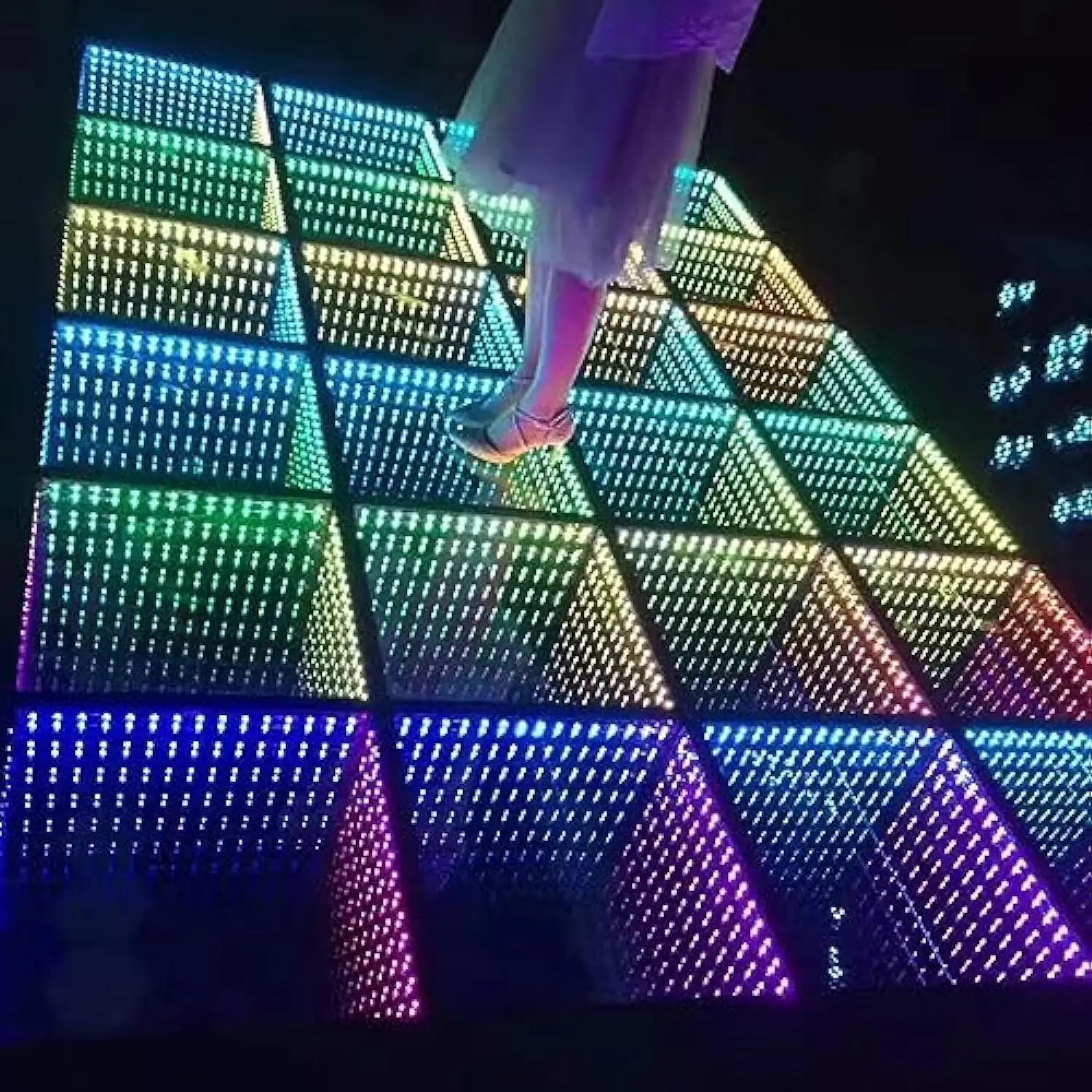 3d infinity mirror video light led dance floor| Alibaba.com