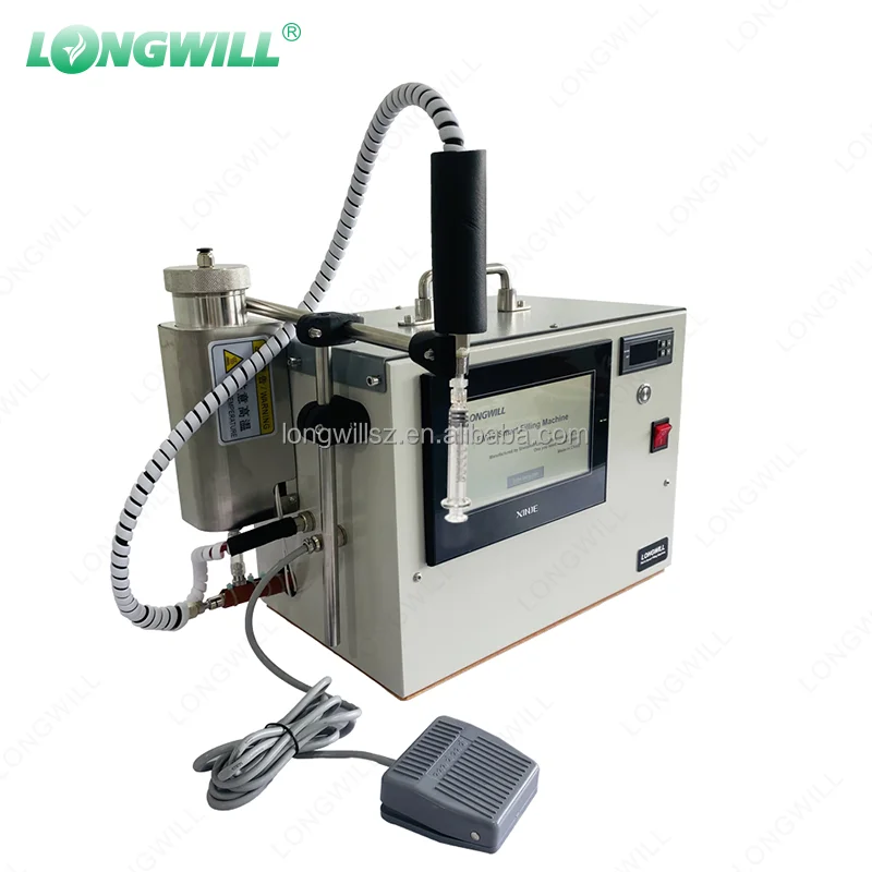 Portable Semi Automatic 310 510 Thread Cart Filling Machine 99.99% ...