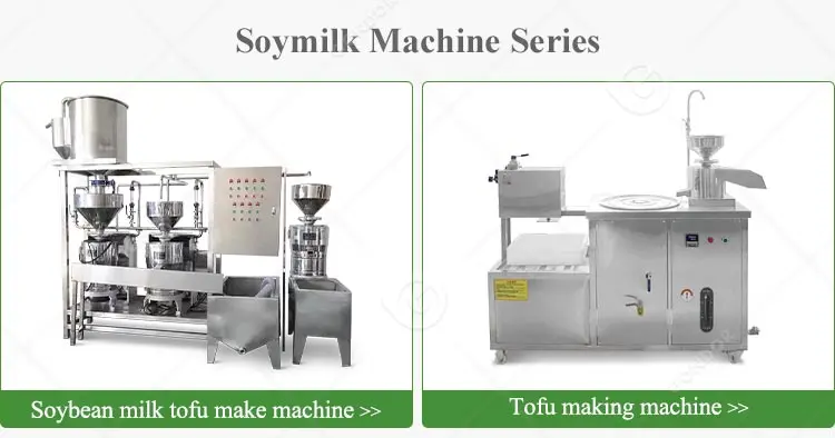 Automatic Soybean Processing - High Productivity Tofu Maker
