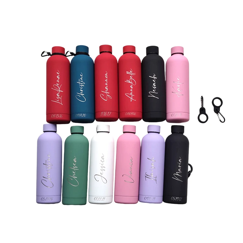 Custom Logo Double Wall Vacuum Insulated Bottles Small Mouth 350ML ...