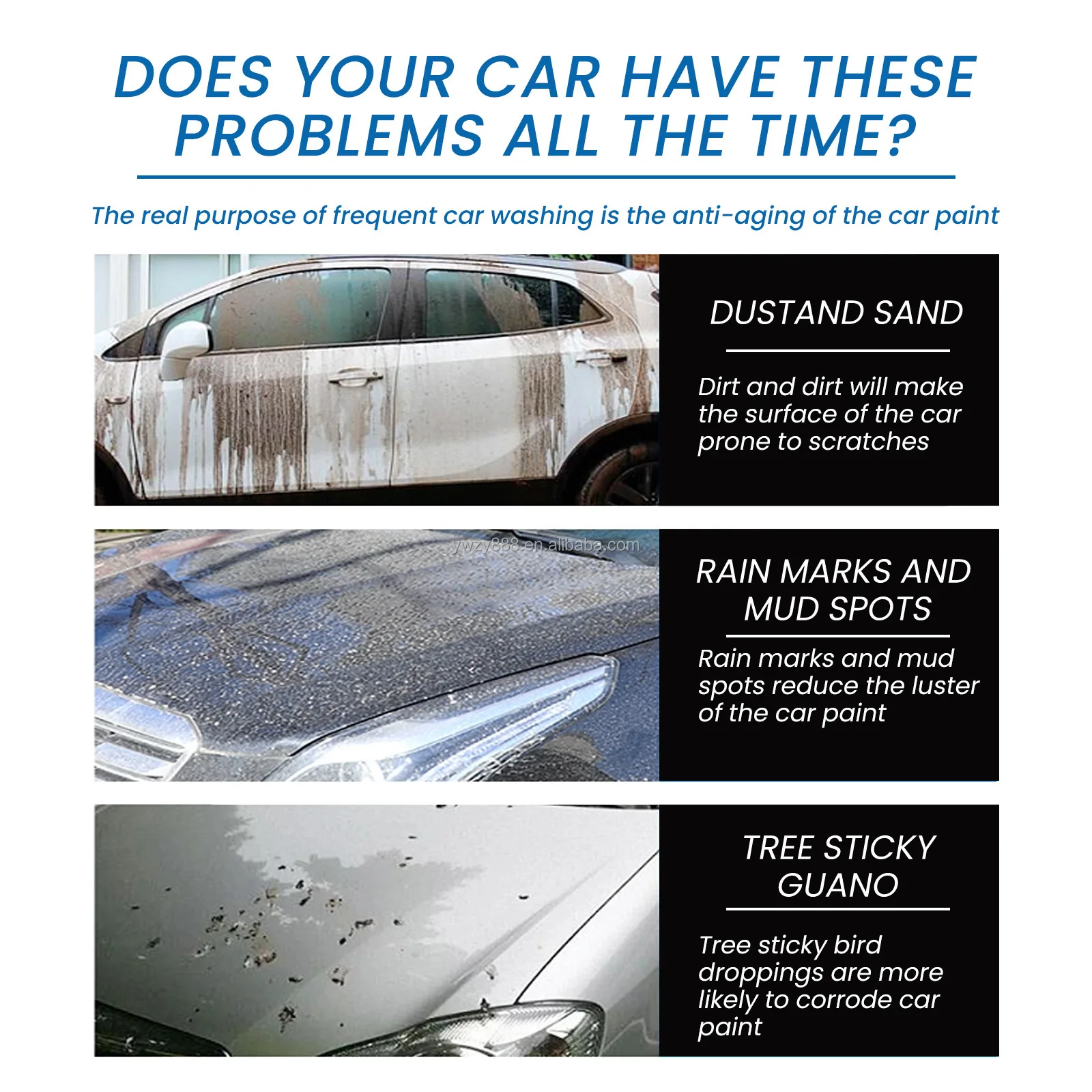 Car Paint Refurbishment Brightening Multifunctional Car Dust and Dirt ...