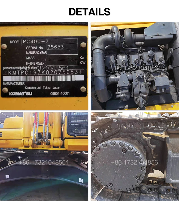 High Quality Used Komatsu PC 400 Excavator for Sale Heavy Equipment ...