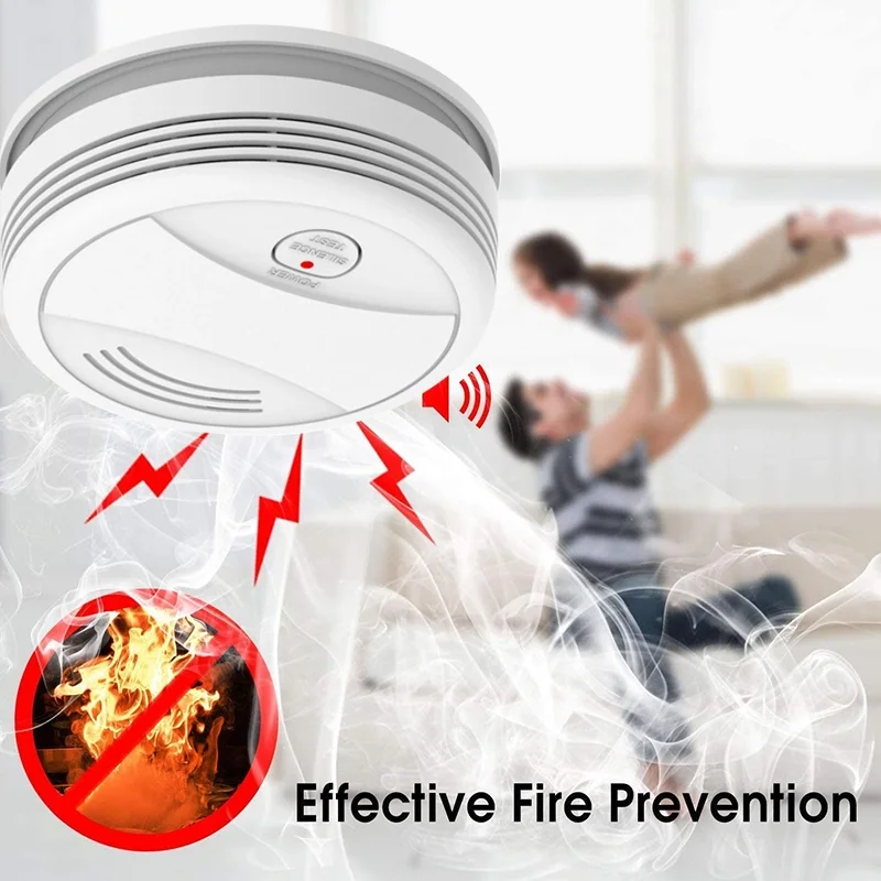 Warehouse kitchen smoke detection alarm smoke sensor hotel room WIFI ...