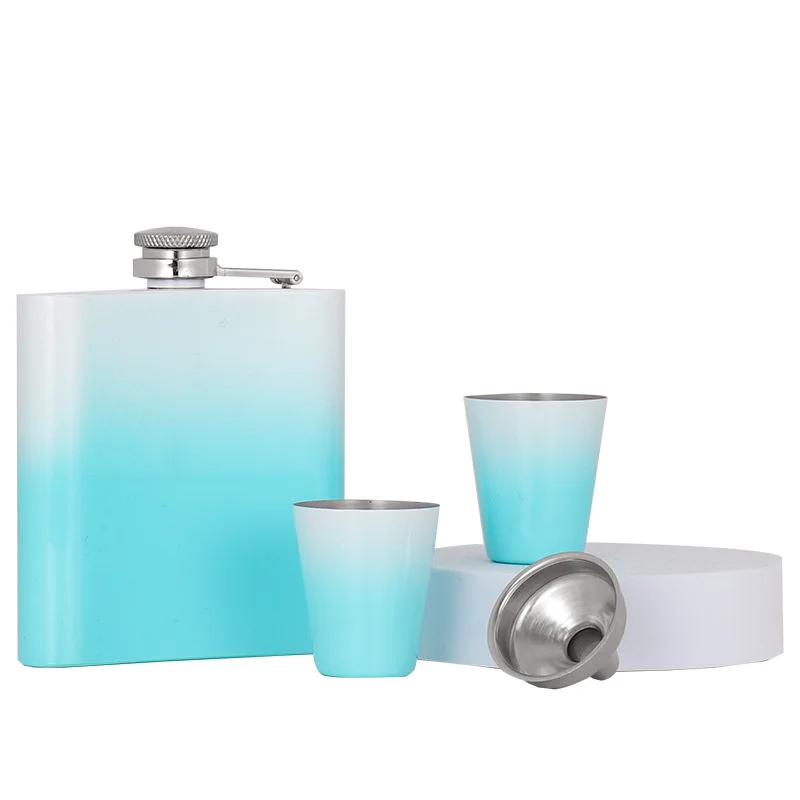 Customized Stainless Steel Liquor Whiskey Alcohol Flask Portable Wine ...