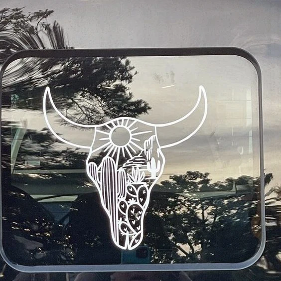 Custom Weatherproof Die Cut Logo Window Sticker Custom New Design ...