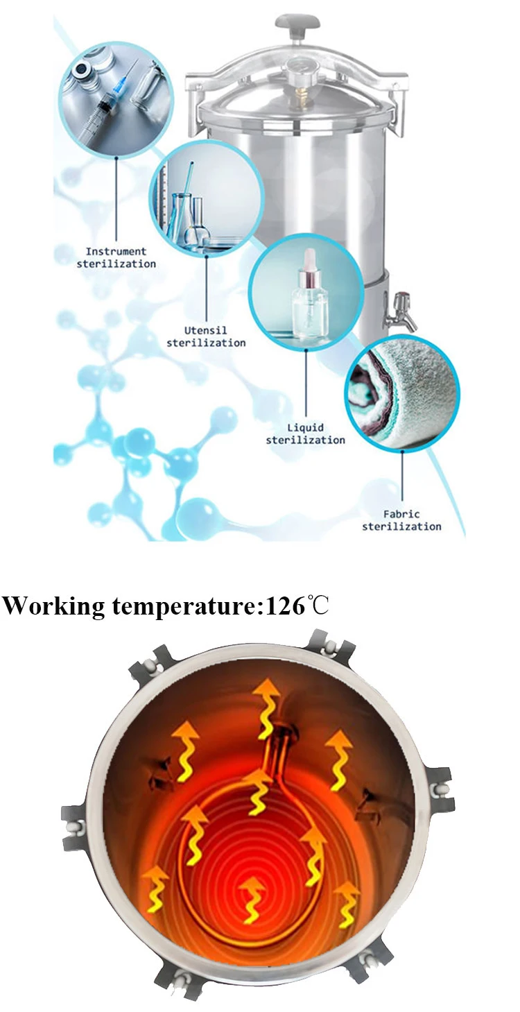 100l Immersion 1000l Static Water Spray Rotary Small Retort Machine Use ...