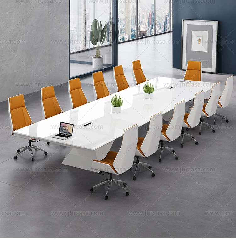 Modern Conference Room Desk Office Furniture Luxurious Rectangular ...