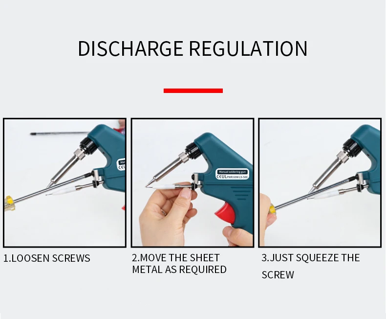 Blue Soldering Iron 60W - Reliable Handheld Tool