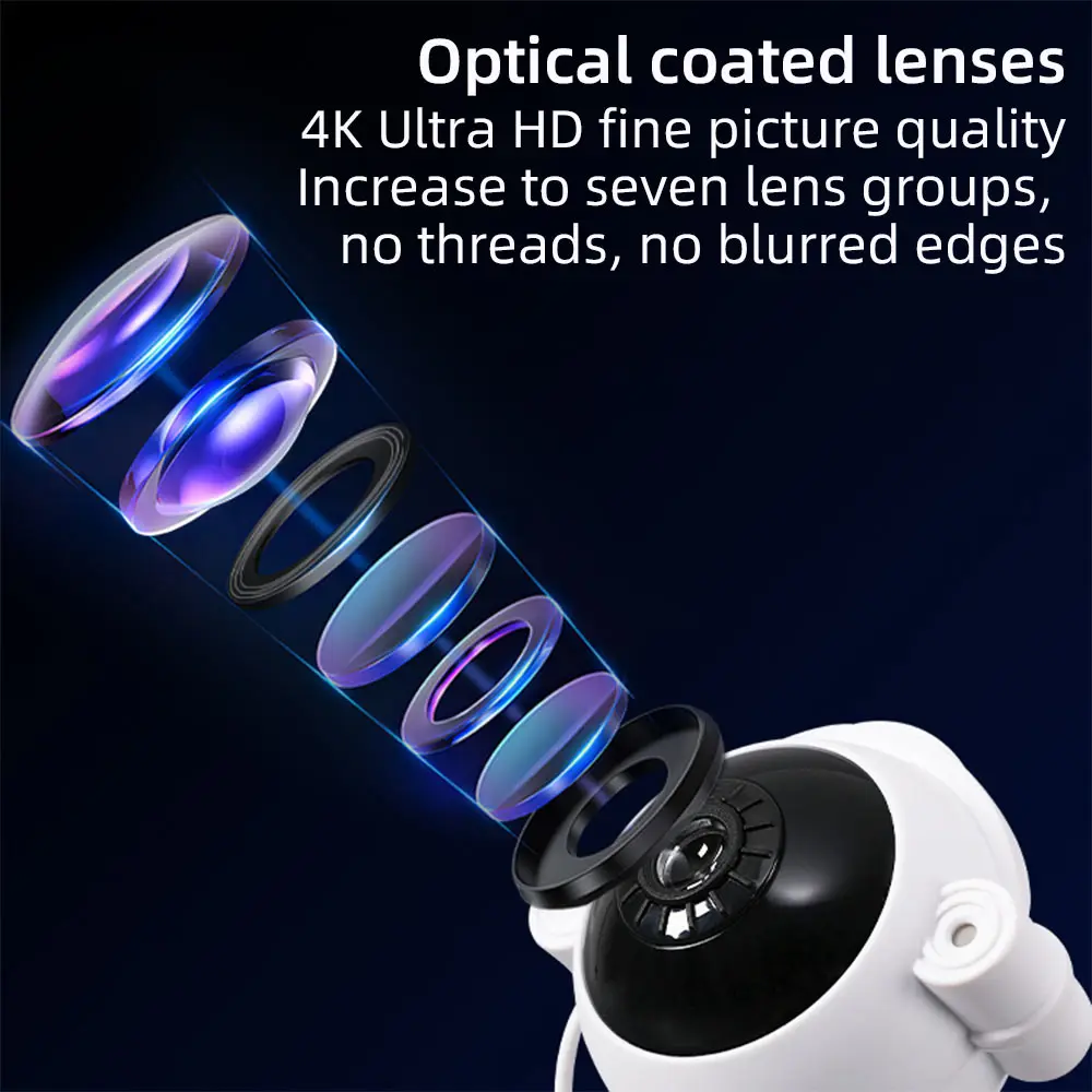 Kids Star Projector Starry Sky Night Light Galaxy Projector Smart Home ...