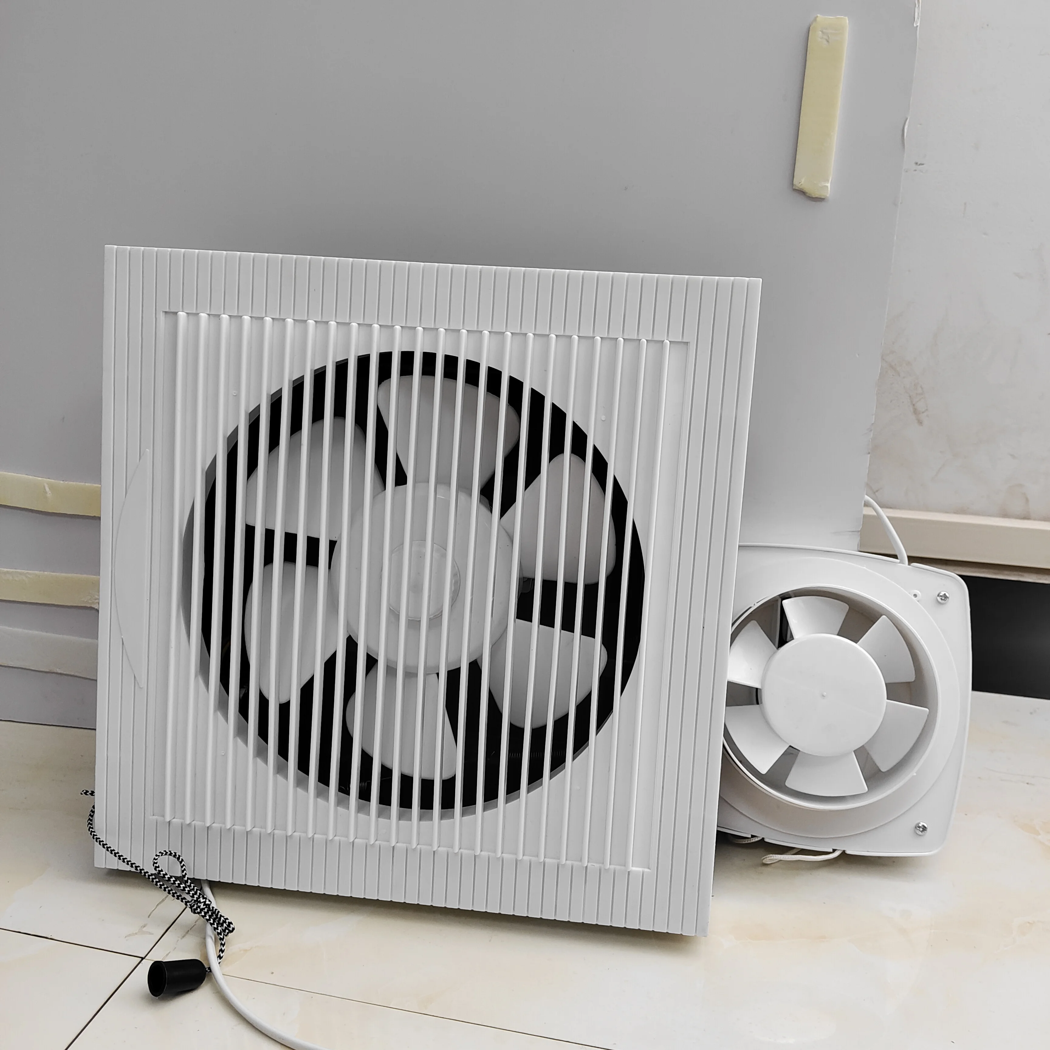 Silent Kitchen Exhaust Fan 4-8 Inch Circular Cast Iron Blades 1500/2500 ...