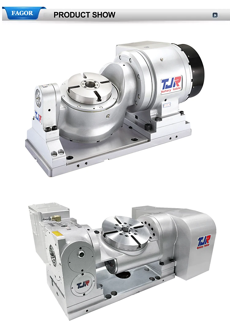 Horizontal Tjr Cnc Rotary Tables 5th Five Axis Rotary Table Machine ...