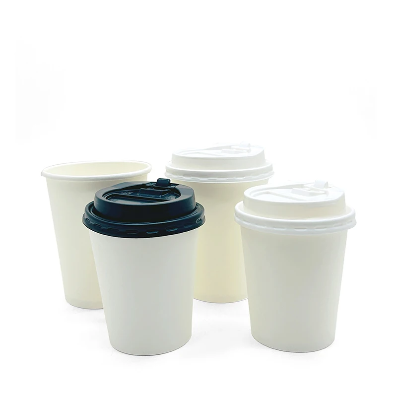Eco-Friendly Double Wall Disposable 8/10/12/16oz Paper Coffee Cup Bio ...
