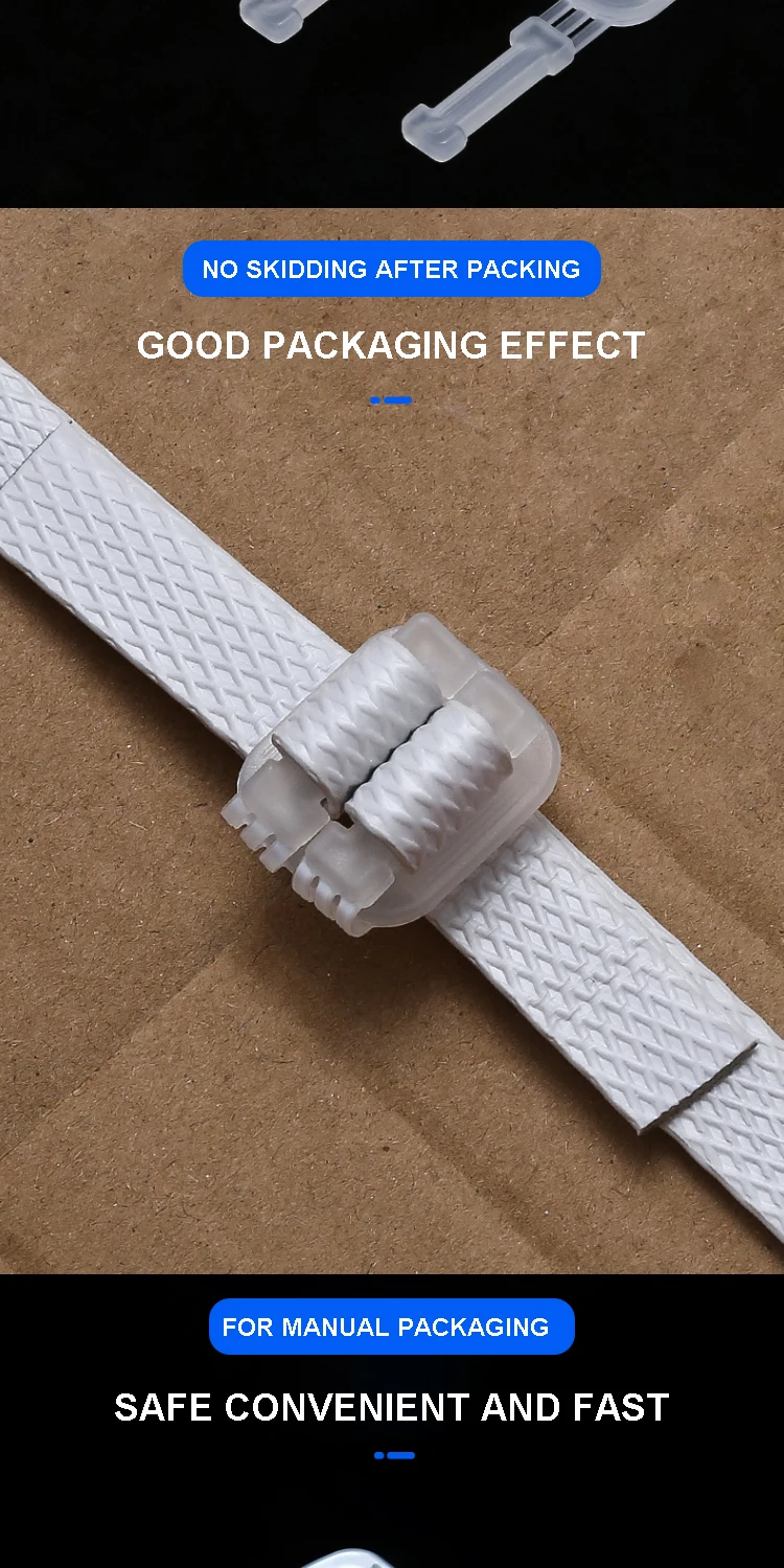 Plastic Strapping Seal 12.5mm - Manual PP Straps Packaging Clip for ...
