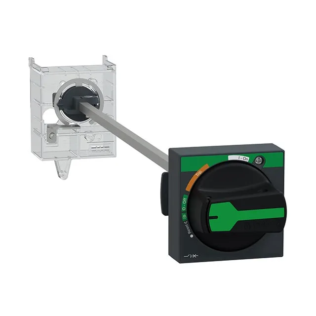 Extended Rotary Handle Kit,TeSys Deca, IP54, Black Handle GV3APN01 ...