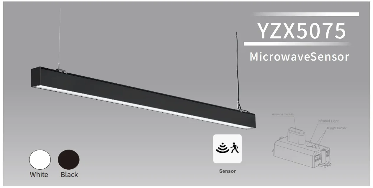 Mimicrowave Active LED Linear Light with Sensor - 3-Year Warranty