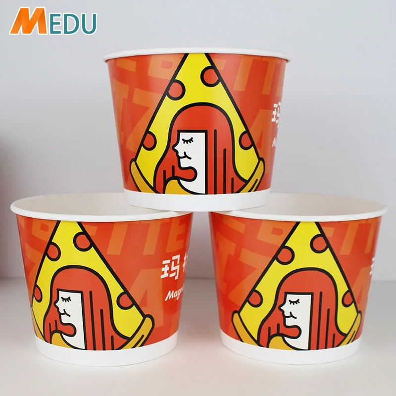 Movie Popcorn Bucket Pla Popcorn Bucket Animated /fried Chicken Bucket ...