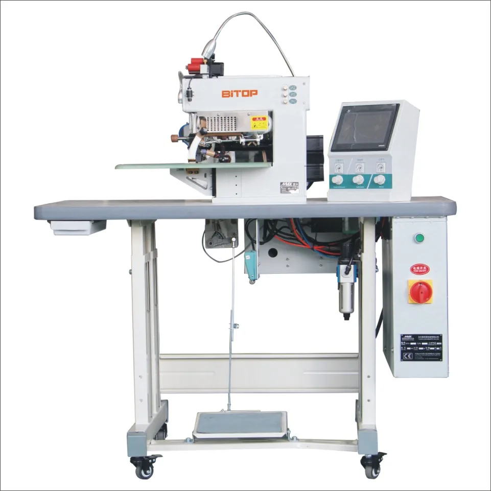 Bitop Brand Flat Bed Bonding Machine For Jointing And Folding Bt-900-b ...