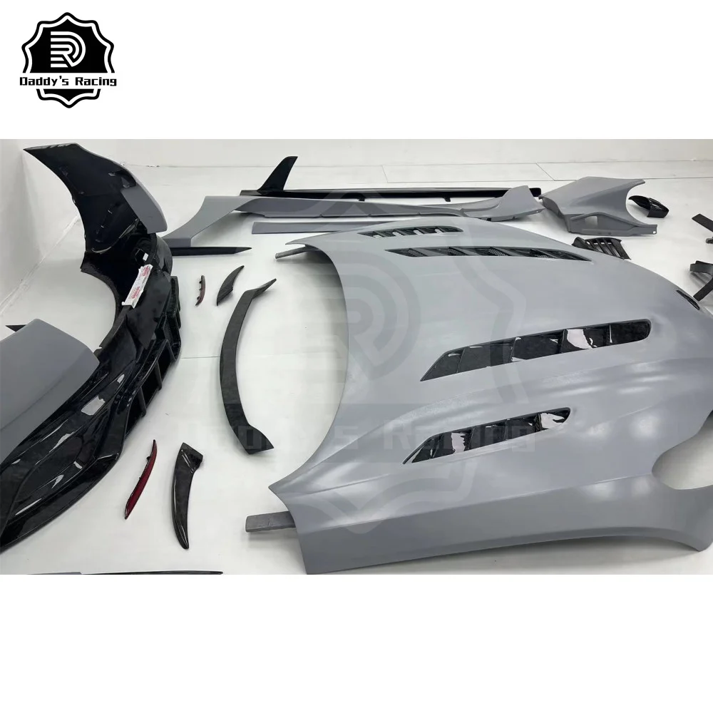 Msy Style Portion Carbon Fiber Body Kit Fit For Aston Martin Db11 Side ...