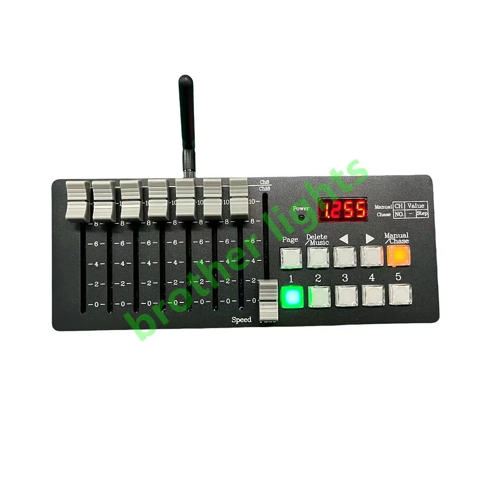 Pro DJ Mini 30 Channel DMX512 Wireless Lighting Controller with ...