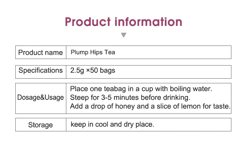Herbal Plump Hips Increase Butt Lift Tea Extreme Curves Enlargement Hip ...