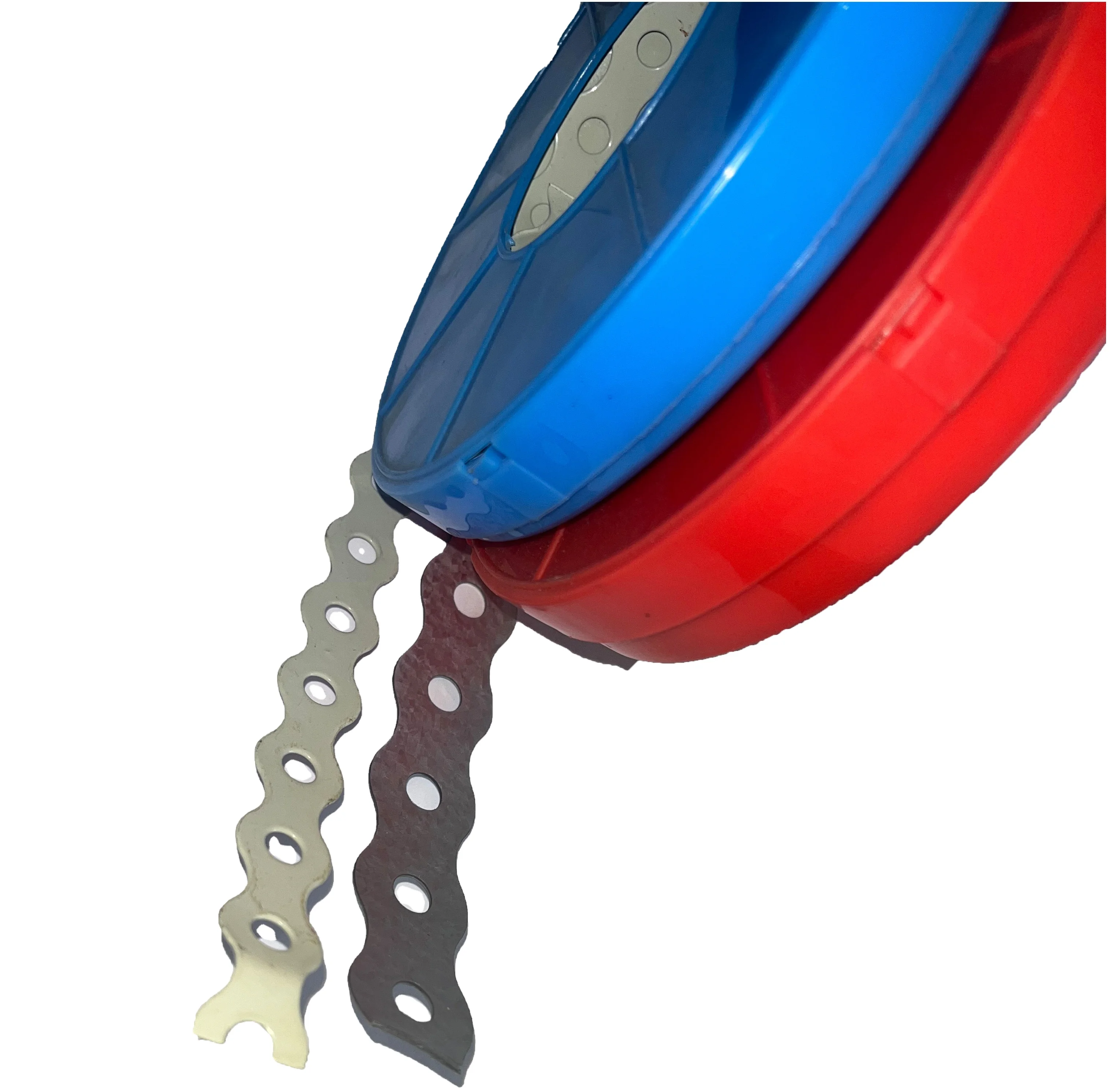 Engineers Fixing Band Steel Metal Punched Perforated Strip Strap Used ...