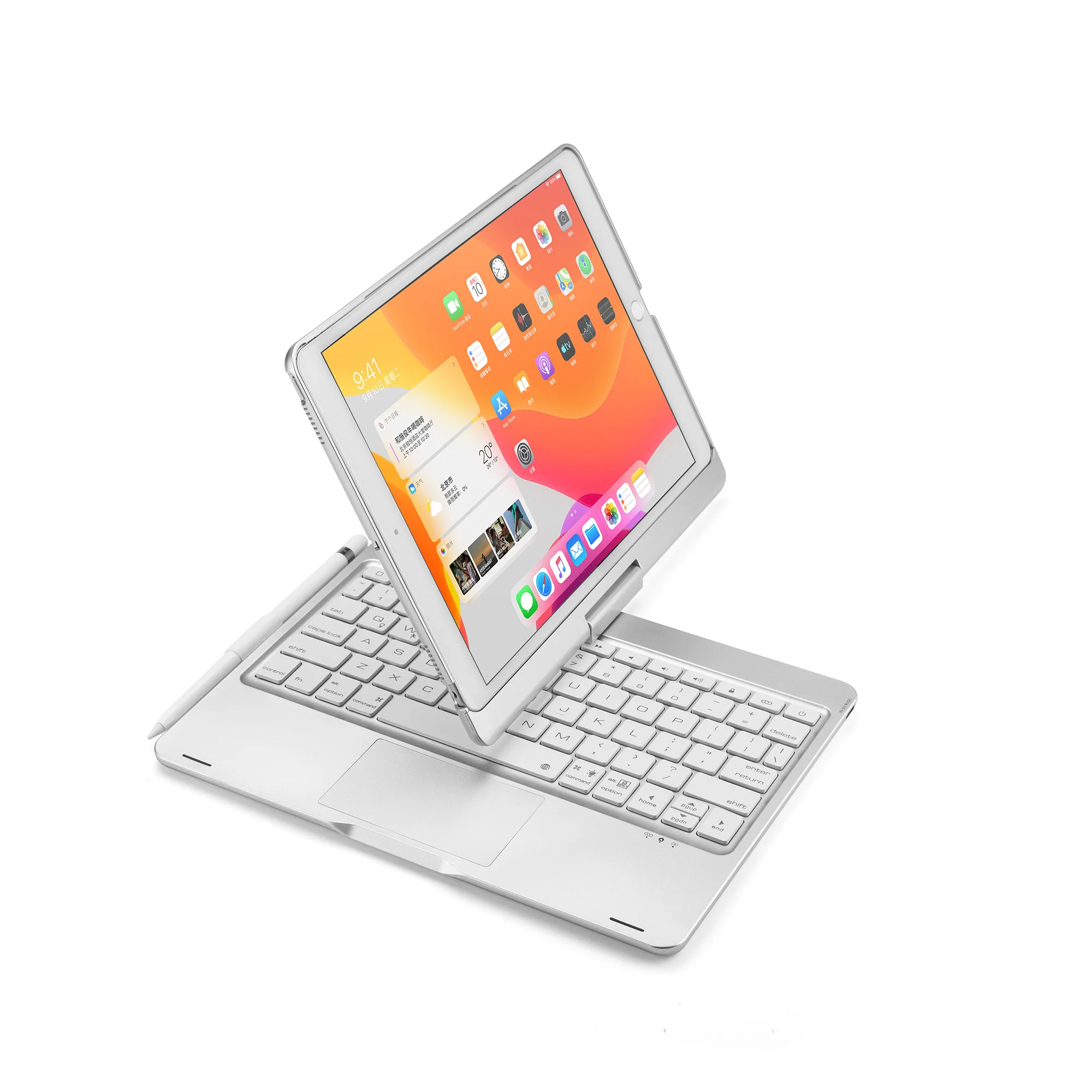 Smart Touchpad Backlit Trackpad Magic Keyboard for iPad 10.2 Inch ...