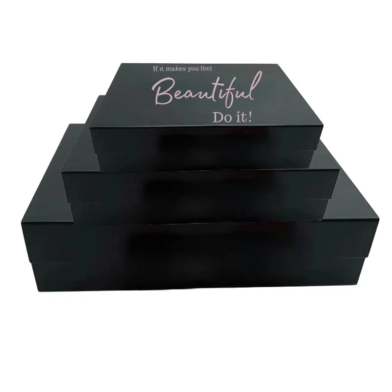 Wholesale Customised Wig Packing Boxes Package Custom Logo Packaging ...