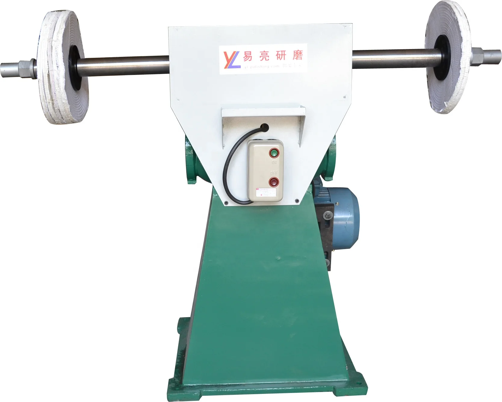 Manual Grinder Machine Standing Type of Polishing Machine with Double ...