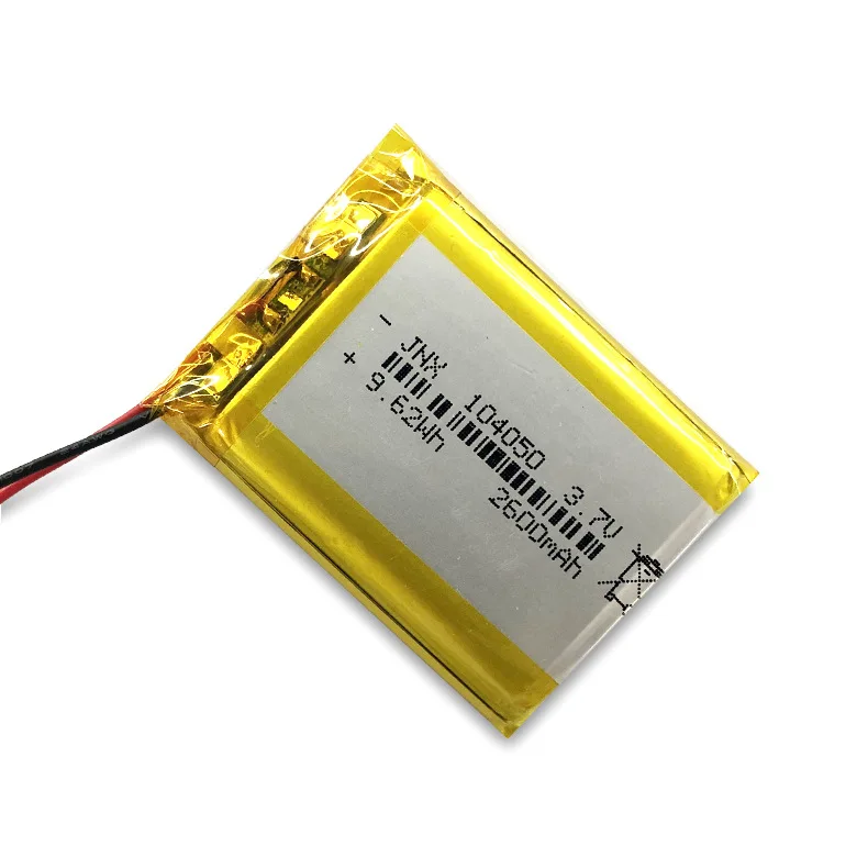 104050 3.7V 2600mAh Lithium Polymer Battery Rechargeable Batteries for ...