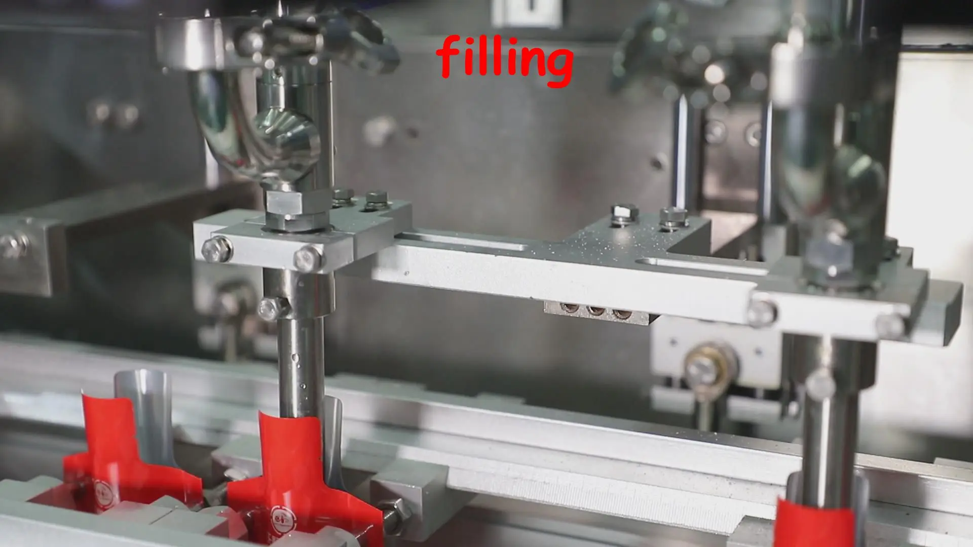 Horizontal Duplex Standard Doypack Packing Machine Double Output ...