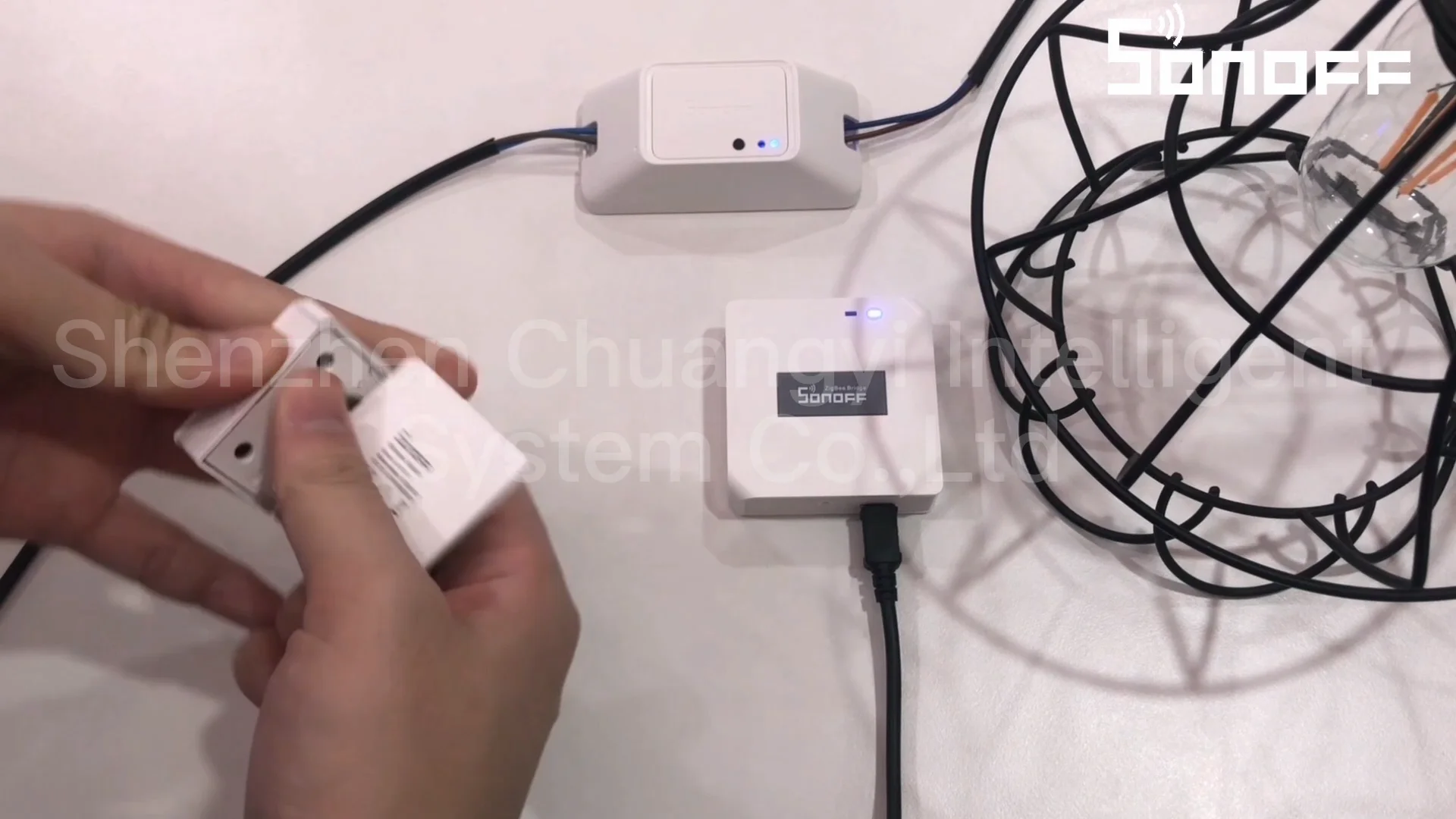 2022 Itead Wireless Remote Control Smart Switch Sonoff Snzb01 Zigbee ...