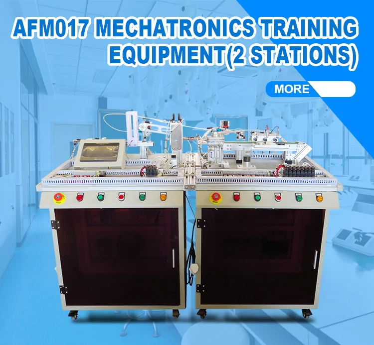 Mechatronics Training Equipment (2 Stations) Didactic Equipment ...
