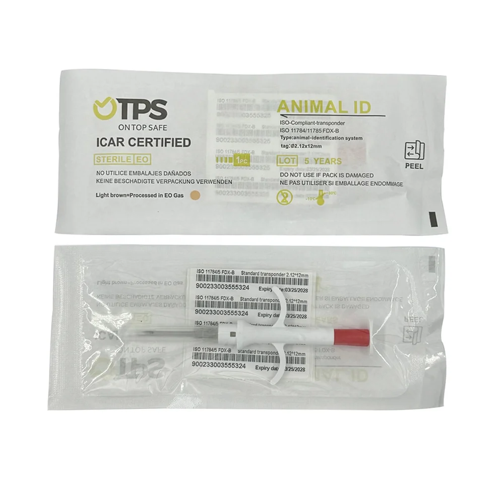 CMRFID Iso11784 11785 Animals Rfid Identification Fdxb Bio Glass Tag 1. ...