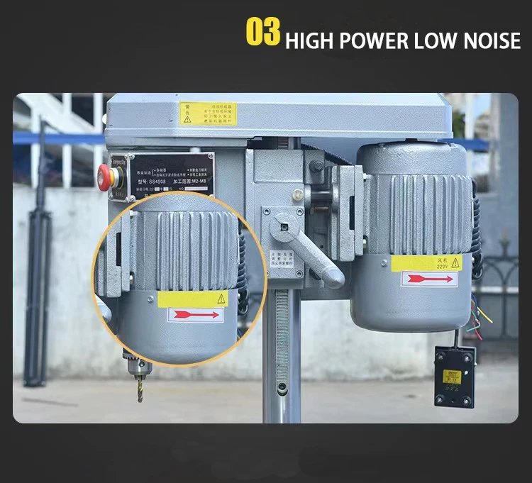 High Accuracy Mini Precision Drilling Bench Mounted Auto Feed Drill ...