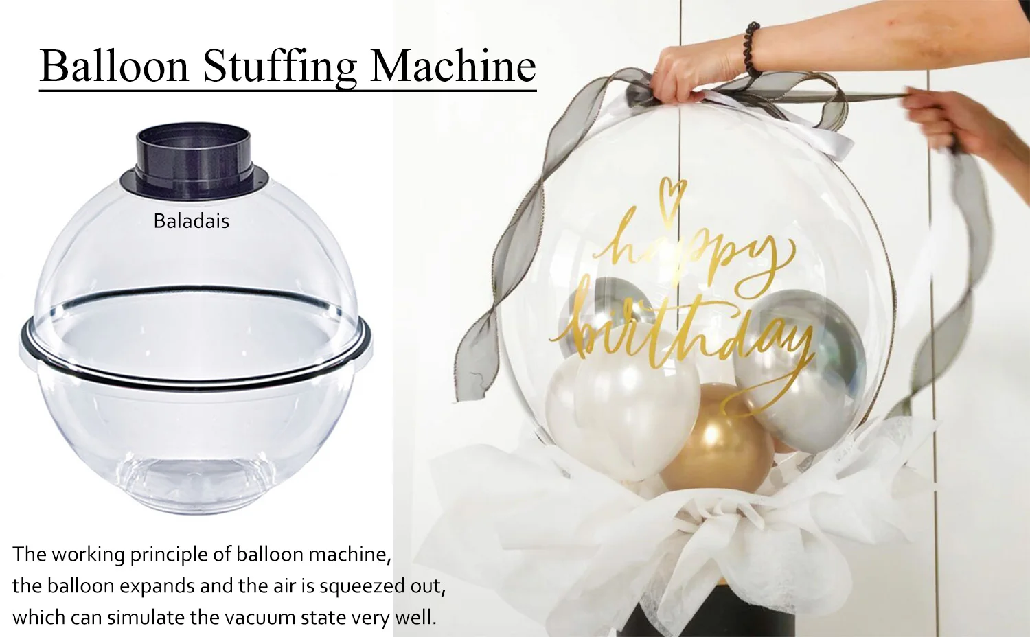 DIY Balloon Stuffing Filling Machine - Perfect for Parties