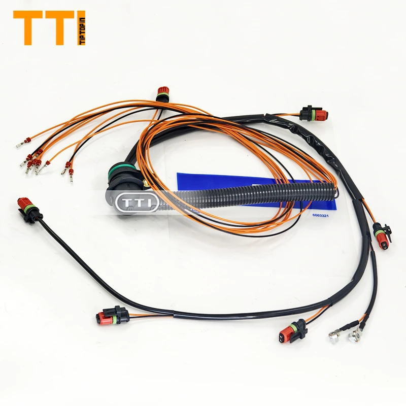 D13A D13F D13C D13 Engine Wiring Harness Cable Truck Wiring Harness ...
