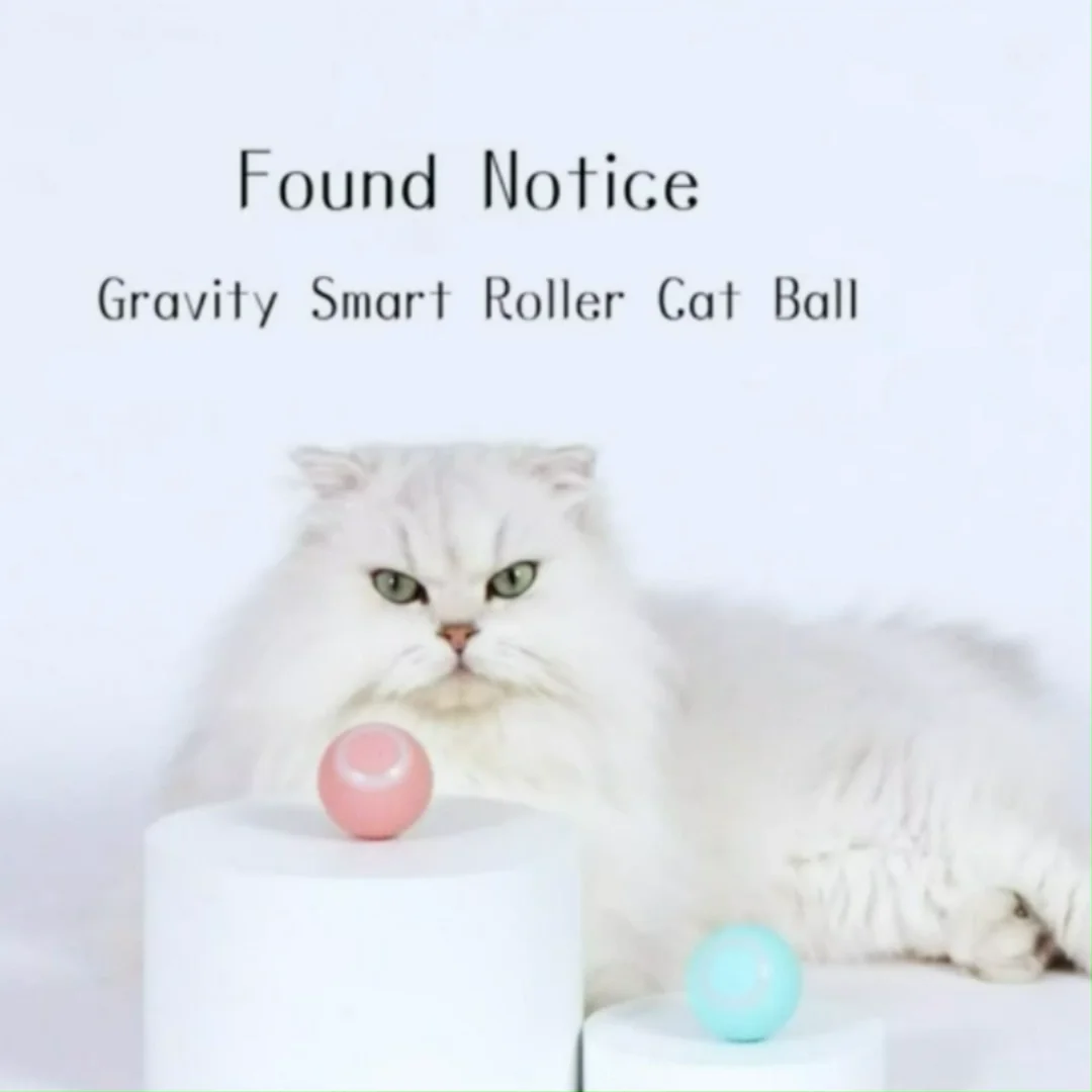 Smart Cat Toys Electric Cat Ball Automatic Rolling Ball Cat Interactive ...