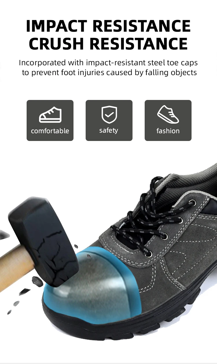 Fh1961professional Grade Safety Shoes For Office And Field Work Elegant ...