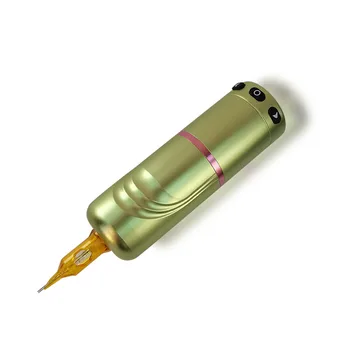 Powerful Brushless Motor Professional Tattoo Short Pen Wireless All-in ...