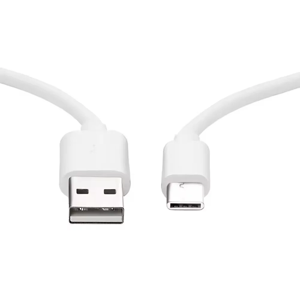 Usb A To Type C Quick Charging Cable White Color Pure Copper Cable Type ...