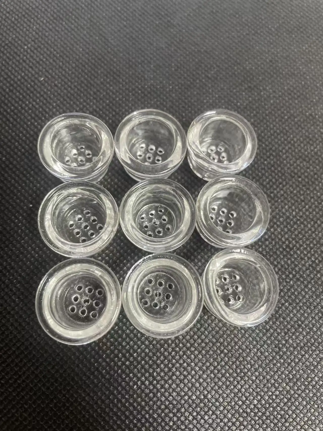 9-Hole High Borosilicate Glass Filter Bowl 26mm*15mm Modern Style High ...