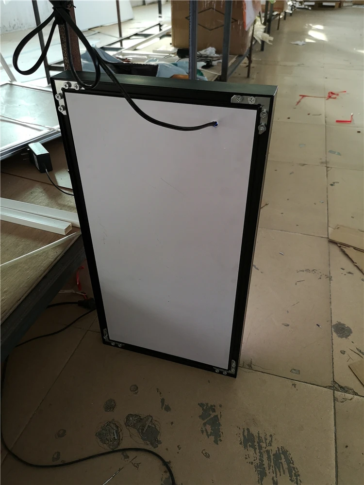 Custom Made Aluminum Frame Led Soft Film Light Box Uv Printing Fabric ...